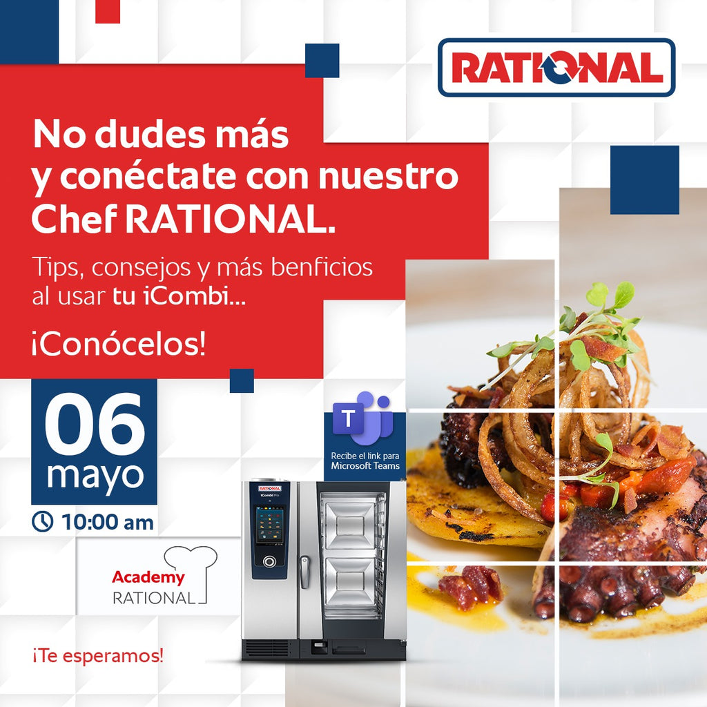 No dudes mas y conectate con nuestro Chef RATIONAL 👨‍🍳🍳 – Chefs Toys
