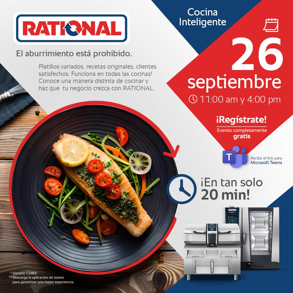 Cocina Inteligente con Rational – Chefs Toys