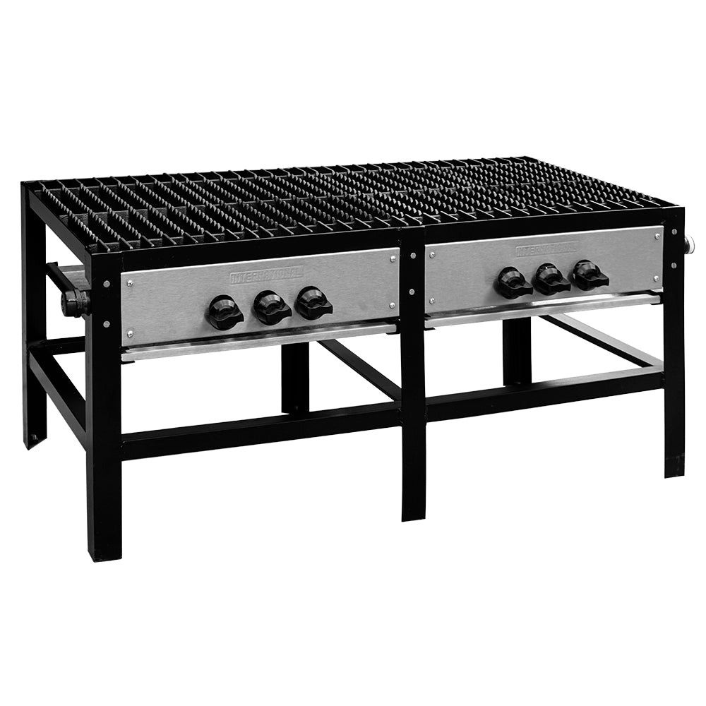 Fogon con 2 Triples Quemadores INTERNATIONAL F-2 – Chefs Toys